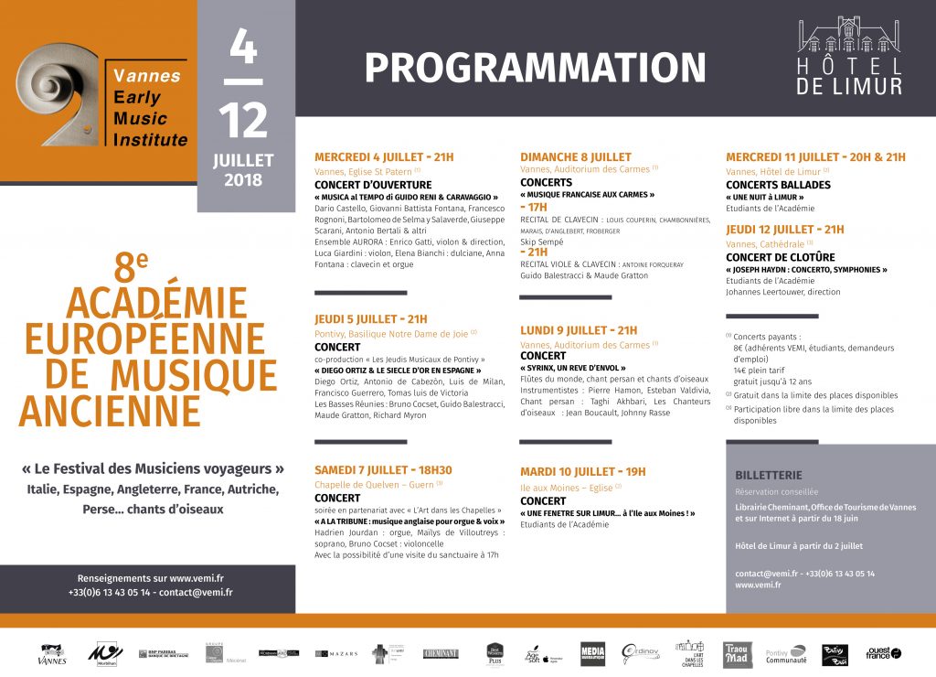 programme_sticker | Vannes Early Music Institute - VEMI