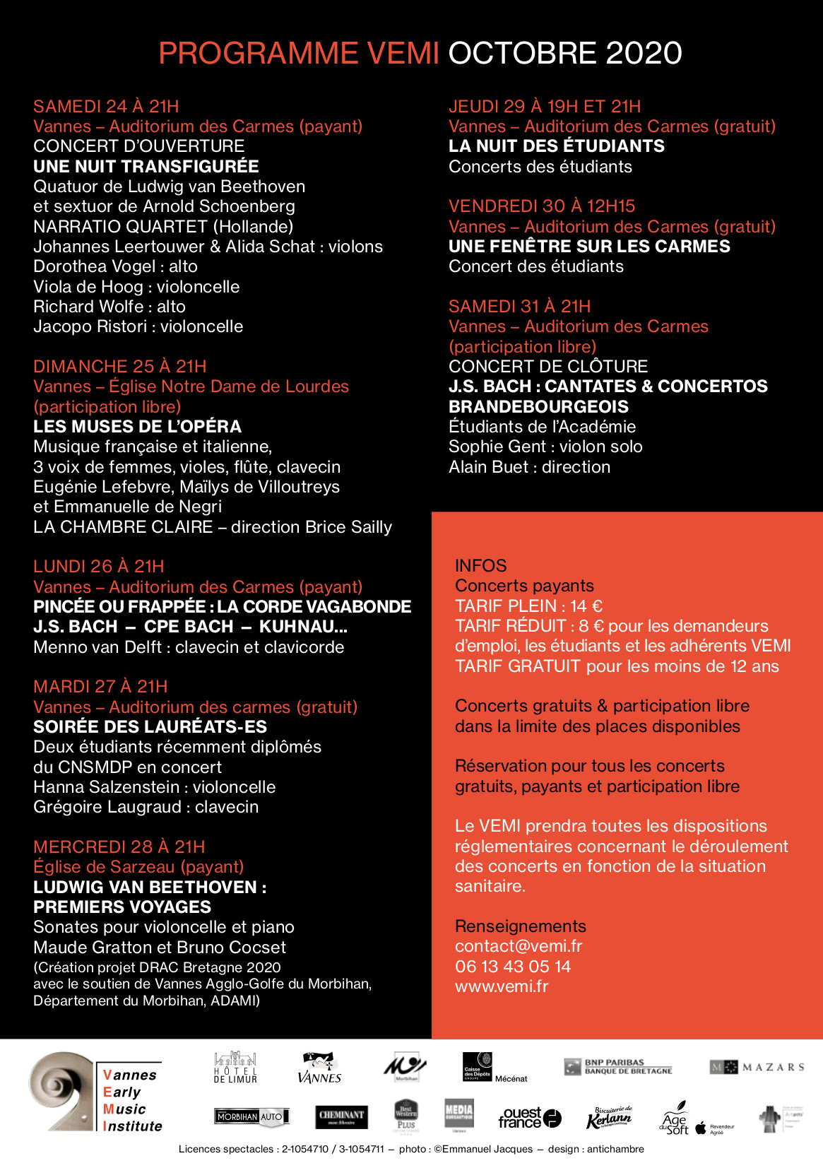programme_flyer | Vannes Early Music Institute - VEMI